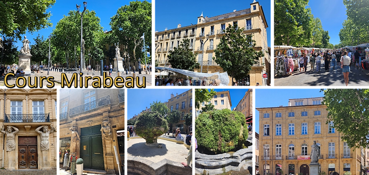 Aix-en-Provence – Cours Mirabeau – Simple Travel and Recreation