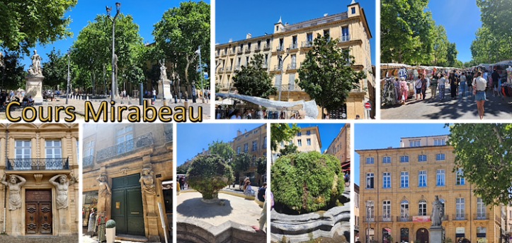 Aix-en-Provence – Cours Mirabeau – Simple Travel and Recreation