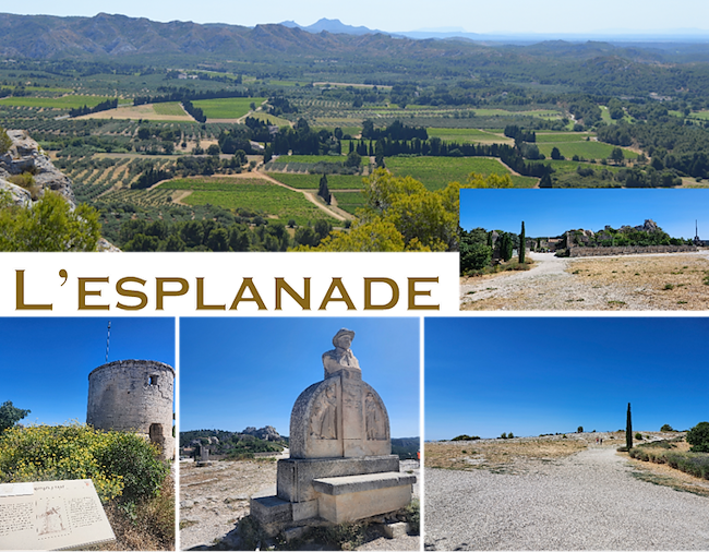 Baux-de-Provence – The esplanade of the castle – Simple Travel and ...